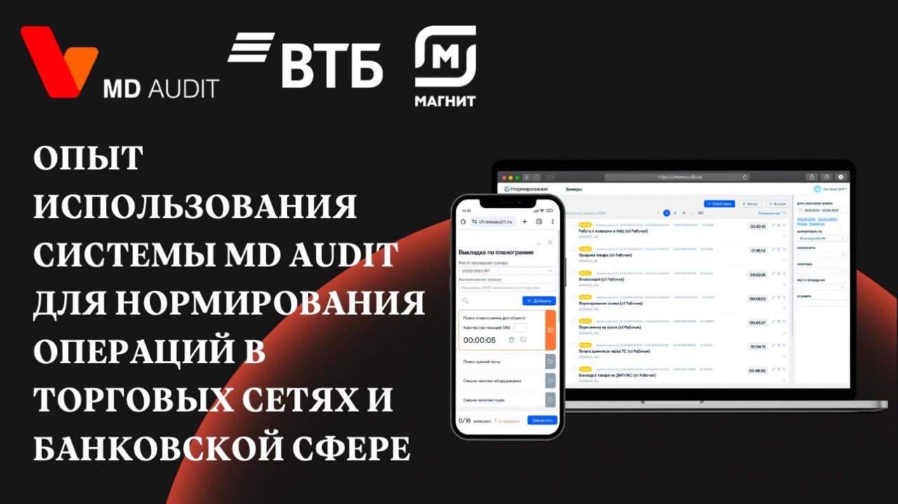 Вебинары MD Audit