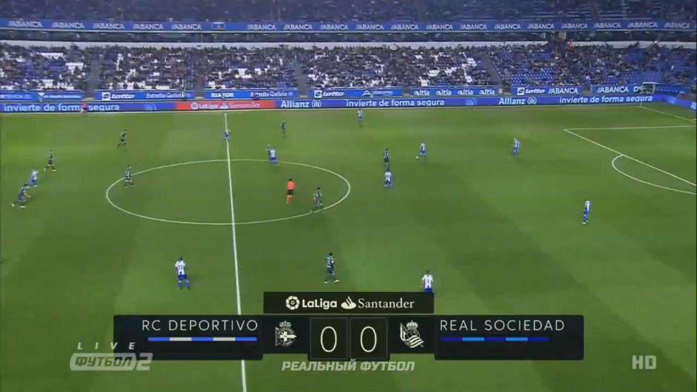 Депортиво - Реал Сосьедад 5:1 видео