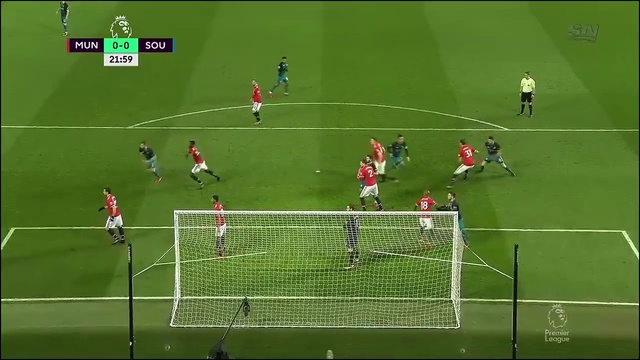 Манчестер Юнайтед - Саутгемптон 0:0 видео