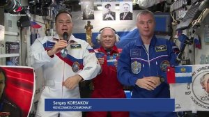 Видео с Международной космической станции