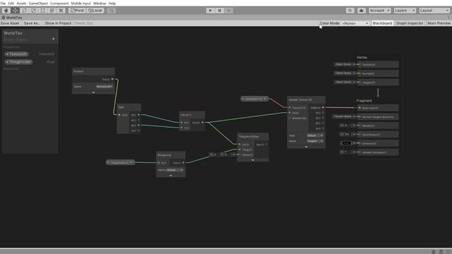 [unity] Аркадий Геймдайвер shader graph