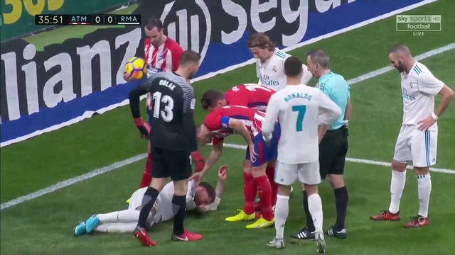 Атлетико - Реал 0:0 видео