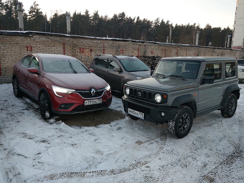 от владельца RENAULT ARKANA недельный тест Suzuki Jimny 2020 года, нового поколения