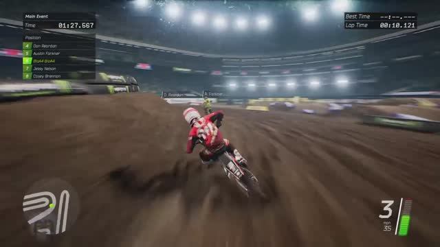 Monster Energy Supercross - The Official Videogame. Обзор видеоигры.