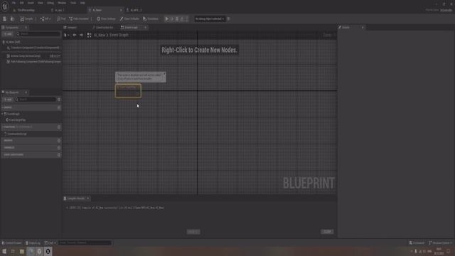 Blueprints, visual scripting, Unreal engine