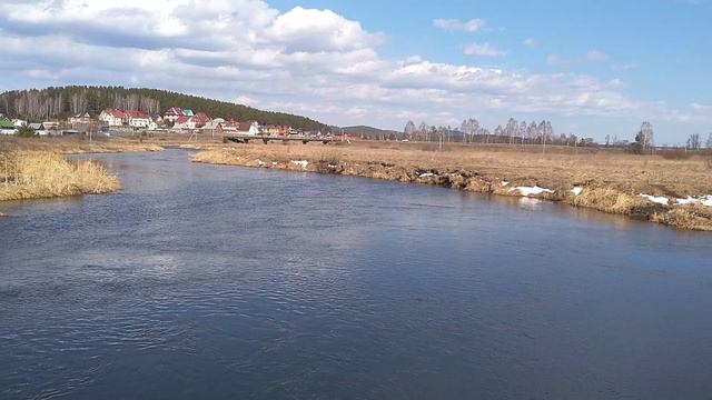 Весна на реке Миасс.