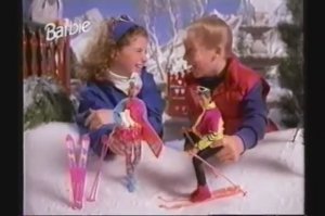 Реклама кукол Барби Маттел 1995 года