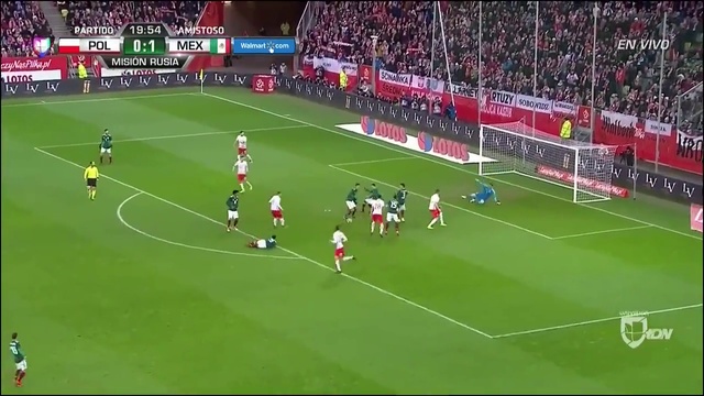 Польша - Мексика 0:1 видео