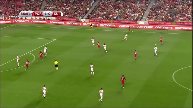 Португалия - Швейцария 2:0 видео