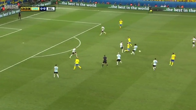 Швеция - Бельгия 0:1 видео
