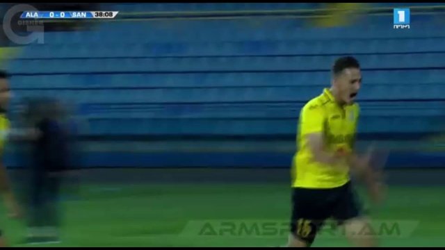 Алашкерт - ФК Санта-Колома 1:0 видео