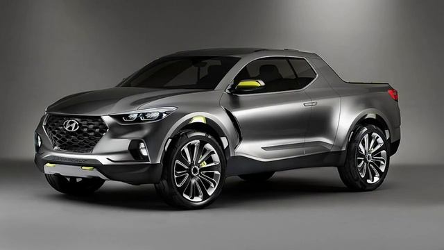 Пикап Hyundai снова попался фотошпионам - родня Tucson, но со своим дизайном