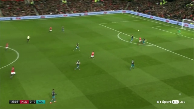 Манчестер Юнайтед - Саутгемптон 0:0 видео