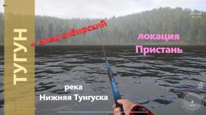 река Нижняя Тунгуска - Русская рыбалка 4
