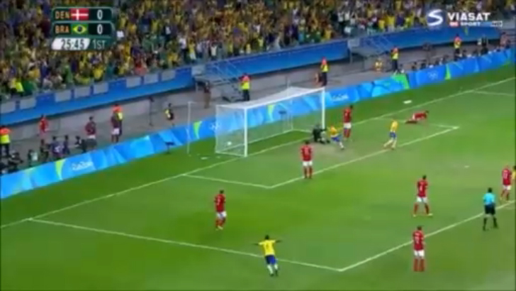 Дания U23 - Бразилия U23 0:4