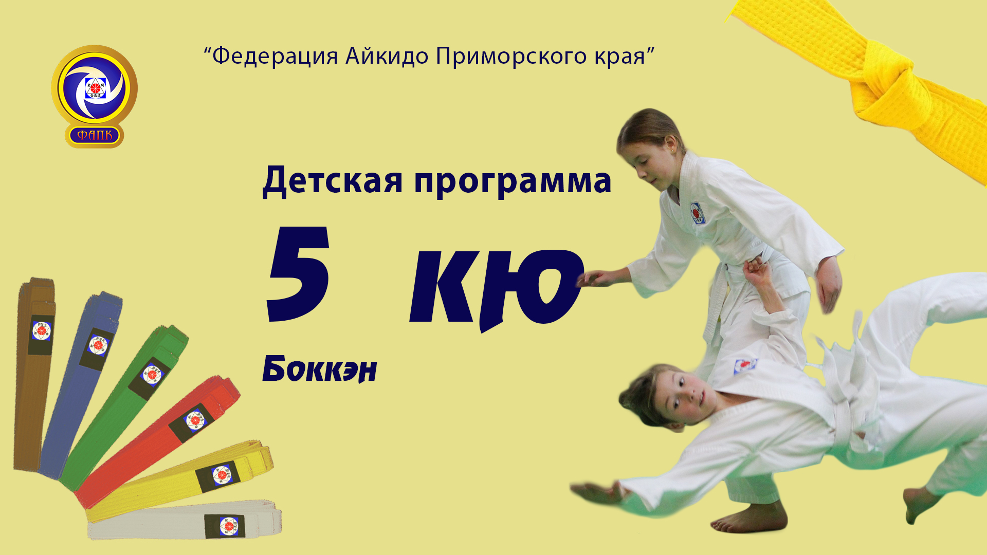 5 кю Детская программа