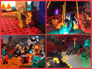 сборка и мастер-классы о LEGO Minecraft.