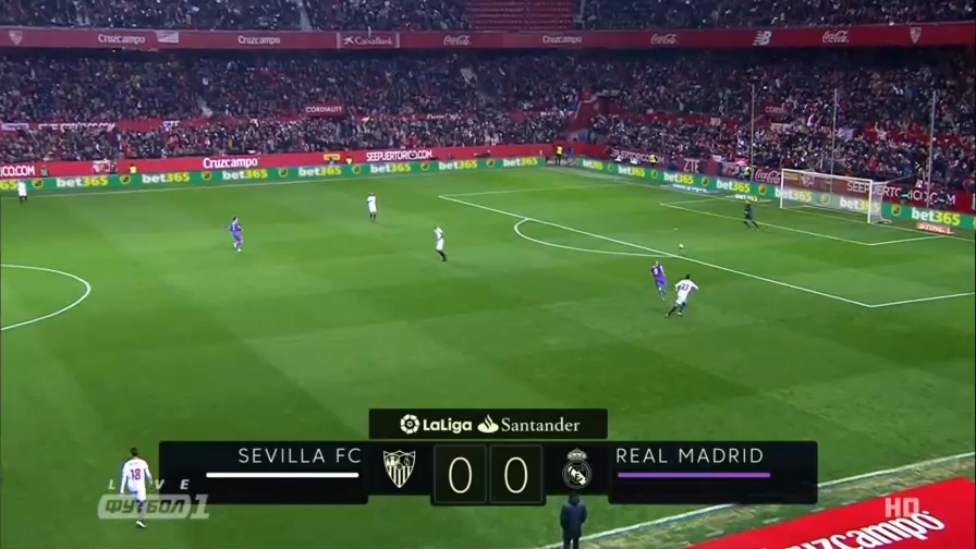Севилья - Реал 2:1 видео