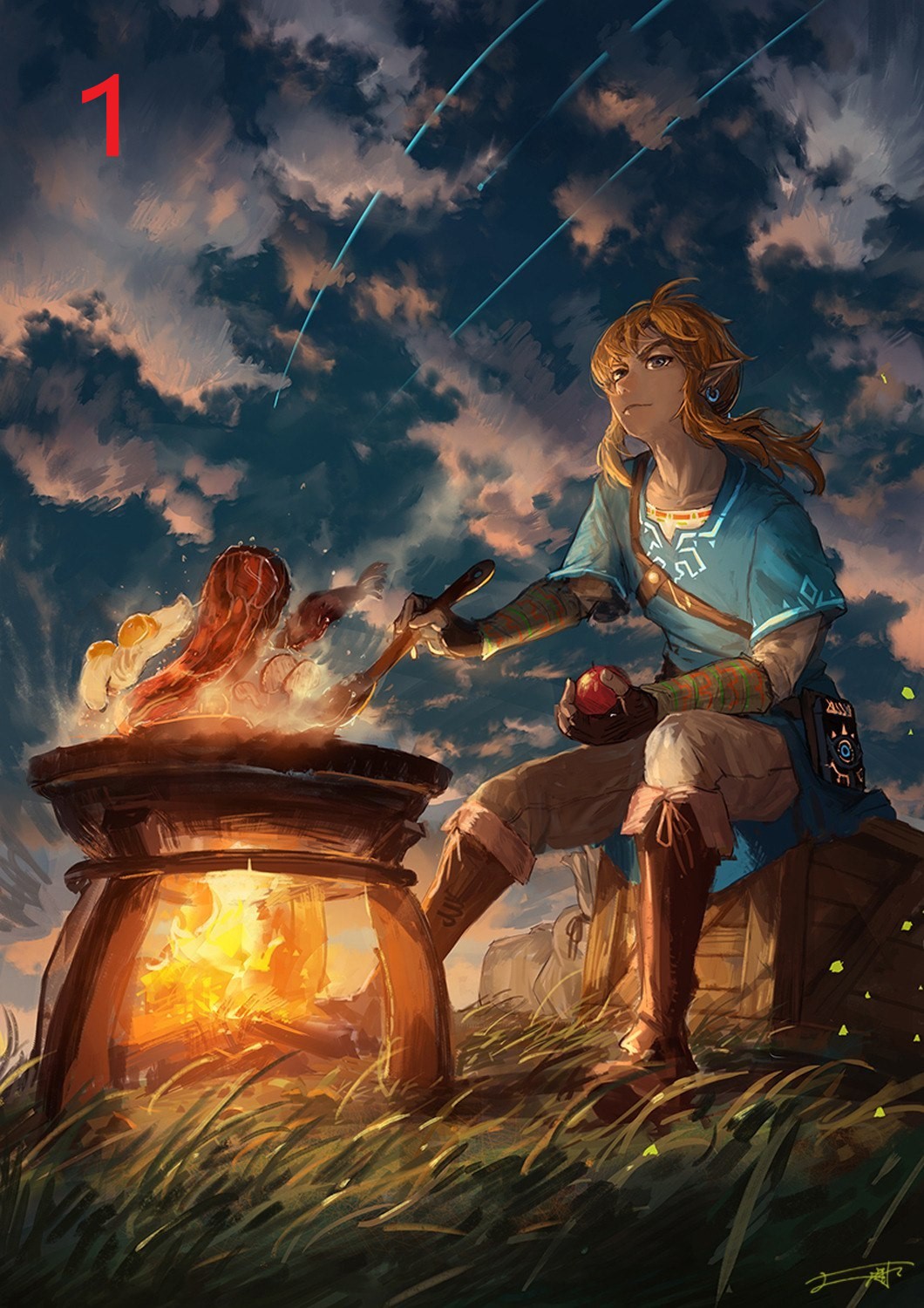 Играем в The Legend of Zelda: Breath of the Wild проходим,, бомжуем вместе с Линком