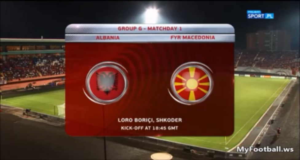 Албания - Македония 2:1 видео