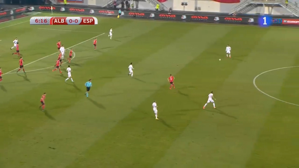 Албания - Испания 0:2 видео