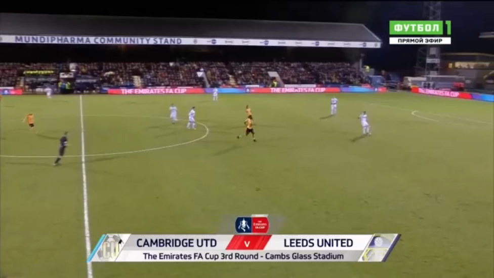 Кембридж Юнайтед - Лидс Юнайтед 1:2 видео