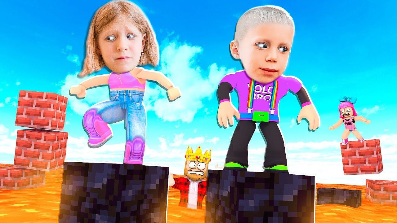 Пол это лава в roblox кто влюбился в вику viki show play