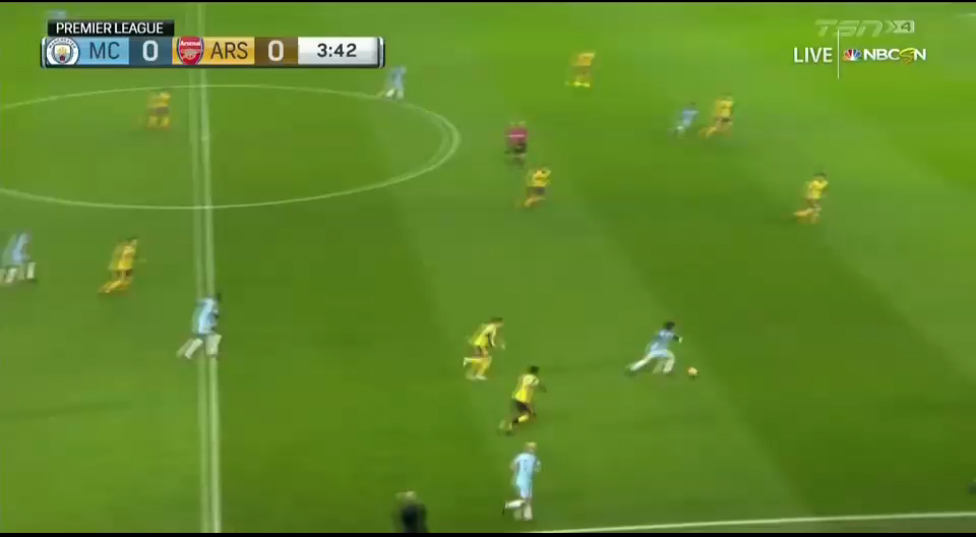 Манчестер Сити - Арсенал 2:1 видео