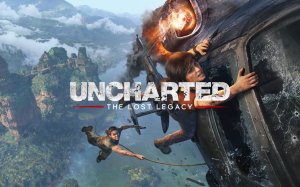 Uncharted Утраченное наследие обновлённая версия PS5 прохождение