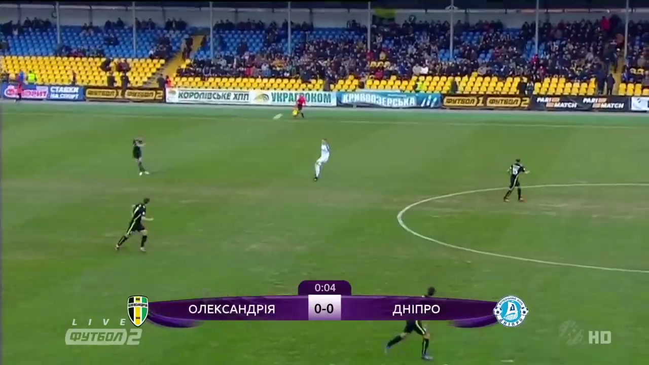 Александрия - Днепр 0:0 видео
