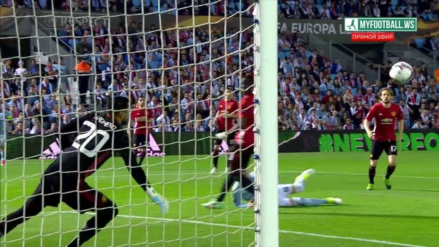 Сельта - Манчестер Юнайтед 0:1 видео
