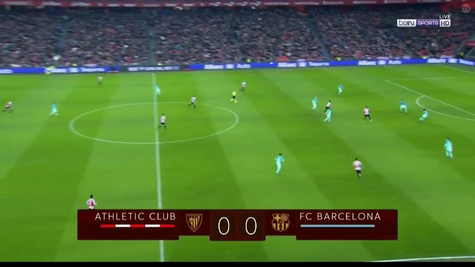 Атлетик - Барселона 2:1 видео