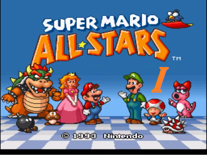 [SNES] SUPER MARIO ALL-STARS (Nintendo, 1993) (ПРОЕКТ ЗАМОРОЖЕН) - видеопрохождение