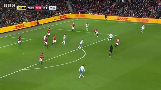 Манчестер Юнайтед - Уиган 4:0 видео