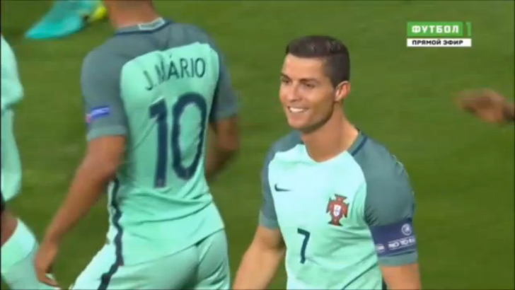 Португалия - Уэльс 2:0 видео