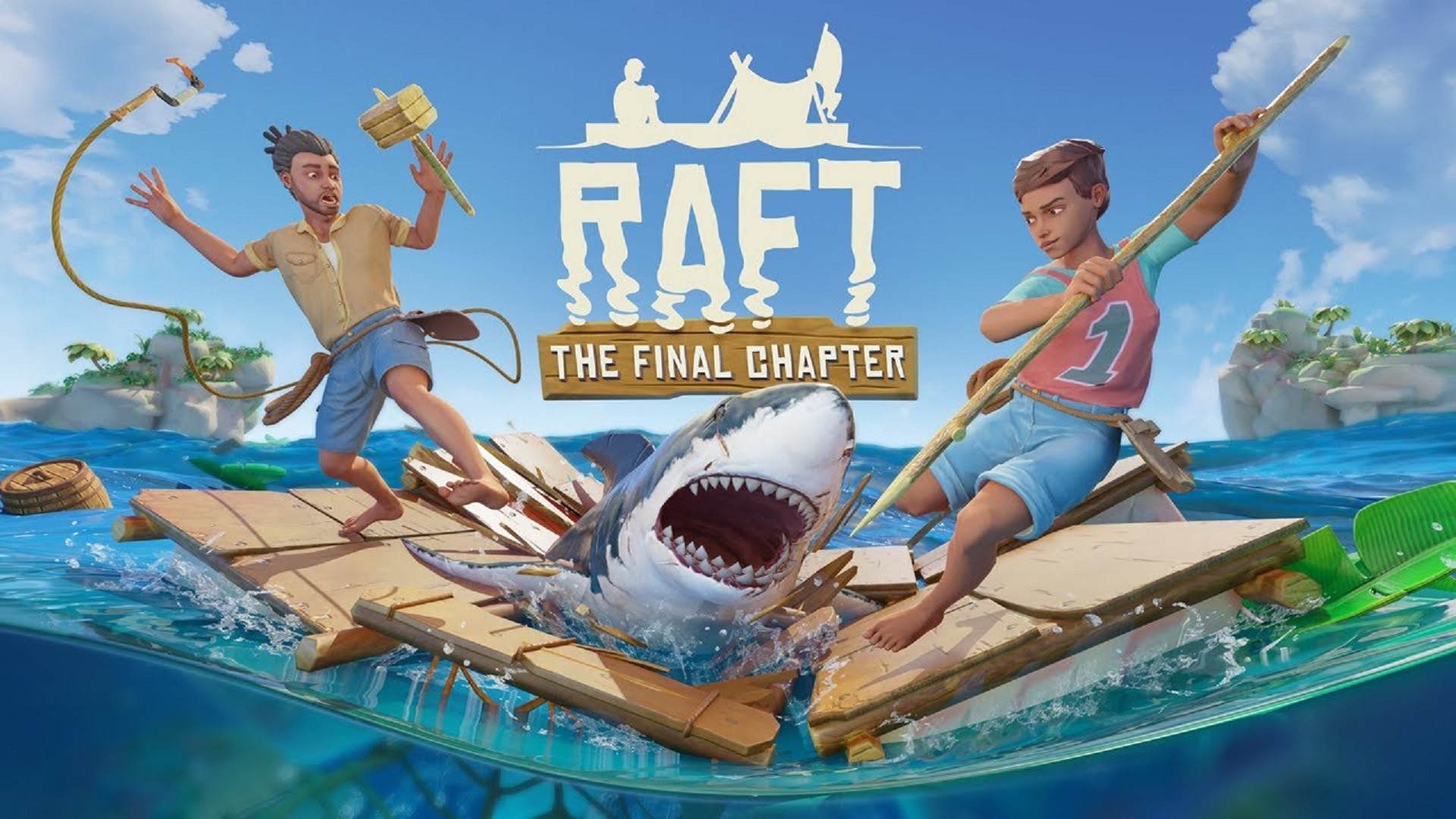 Кооперативное прохождение Raft