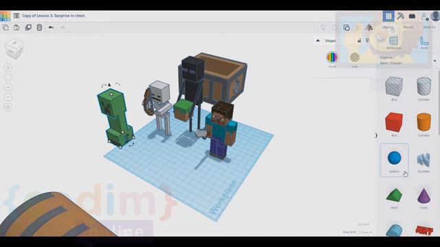 #3д моделирование в Tinkercad    ДЕМО-УРОКИ