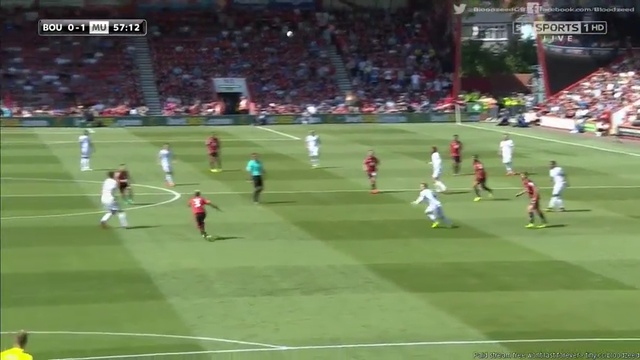 Борнмут - Манчестер Юнайтед 1:3 видео