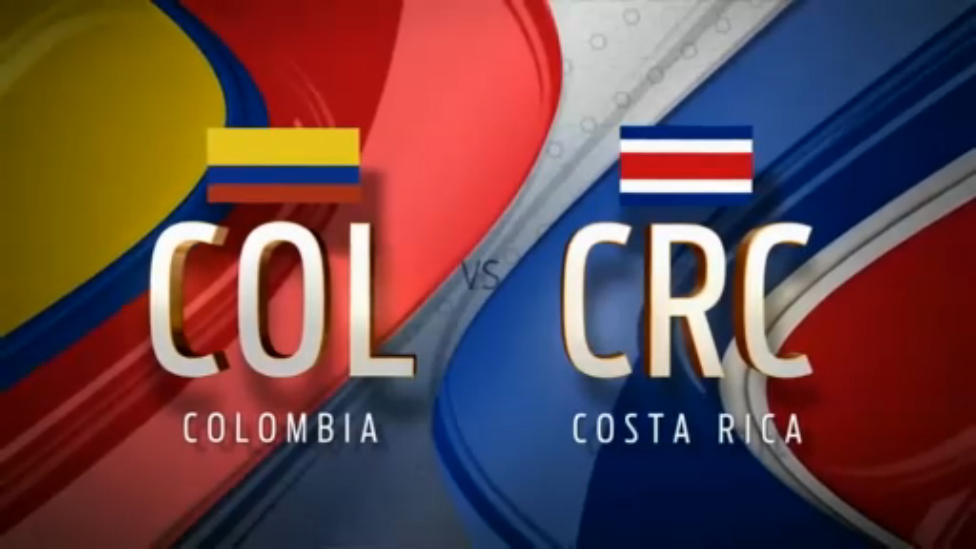 Колумбия - Коста-Рика 2:3 видео