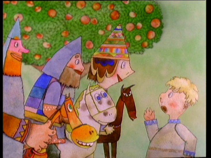 Кадр из мультфильма «Соловей-разбойник»