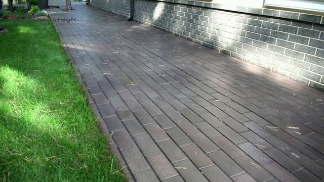 🧱Укладка тротуарной плитки: пошаговая инструкция с видео | Землечист | Благоустройство | Дзен