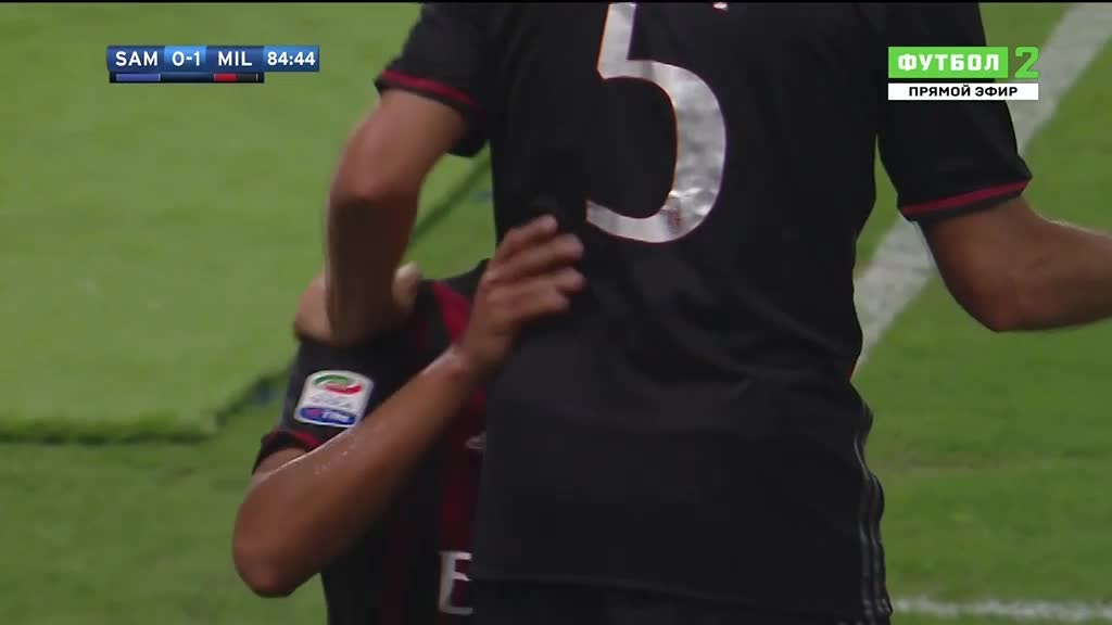 Сампдория - Милан 0:1 видео