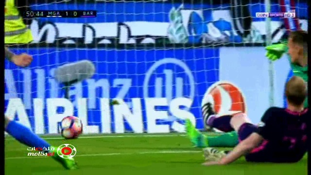 Малага - Барселона 2:0 видео