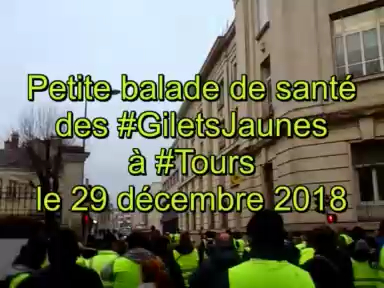 Tours Le 29 Décembre 2018 Encore Un Carnage Giletsjaunes