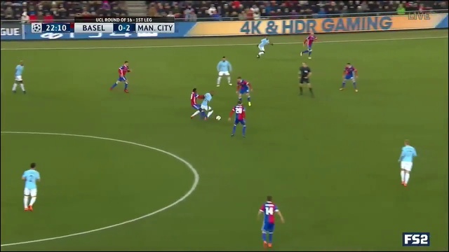 Базель - Манчестер Сити 0:4 видео