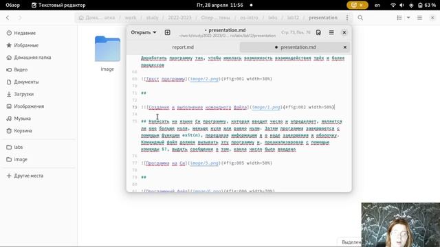 Лабораторная работа №12, Ганина Таисия, НКАбд-01-22