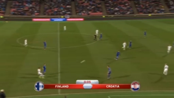 Финляндия - Хорватия 0:1 видео