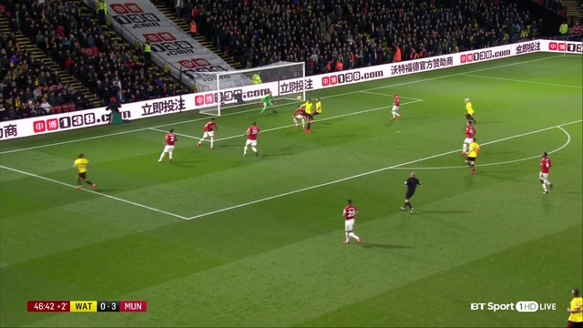 Уотфорд - Манчестер Юнайтед 2:4 видео
