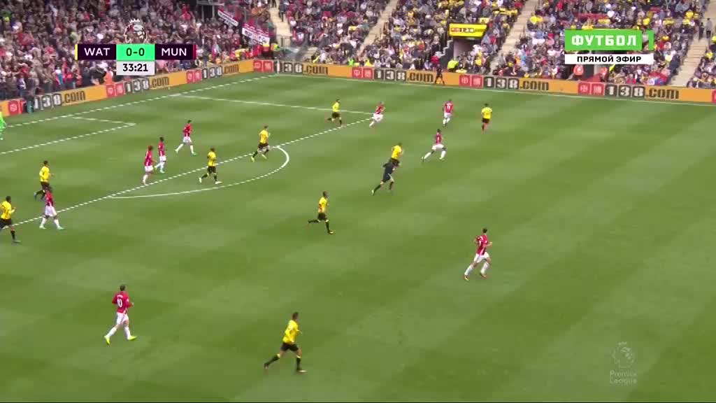 Уотфорд - Манчестер Юнайтед 3:1 видео