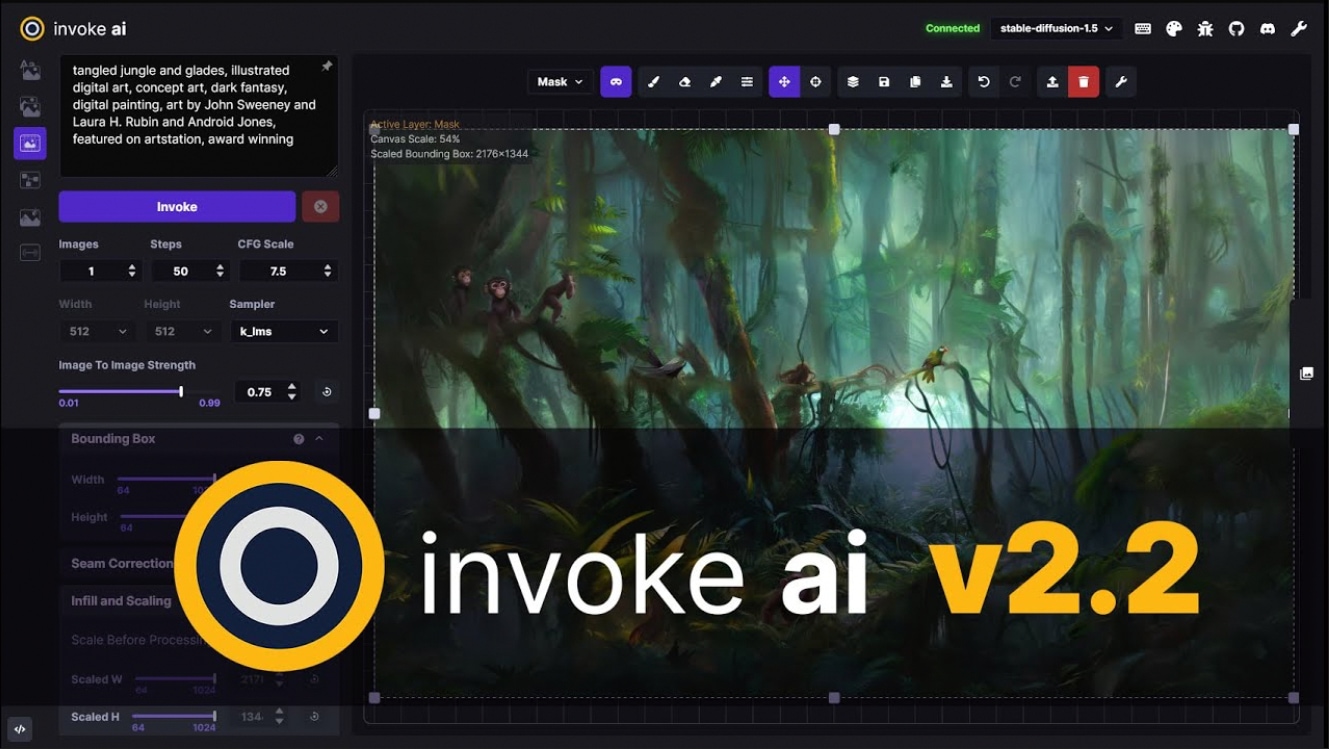 Invoke AI - Timelapses